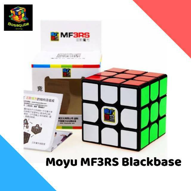 Jual Rubik 3x3 MoYu MF3RS Speed Cube Blackbase | Shopee Indonesia