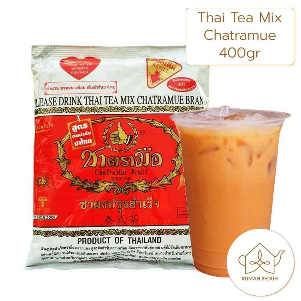 Jual 400gr Thai Tea Mix Chatramue - Number One Cha Tra Mue Original ...