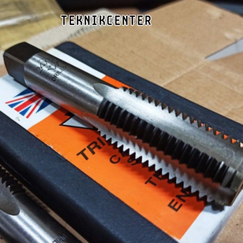 Jual Mata Hand tap M13 x 1.5 mm TRIANGLE Mata bor ulir drat baut Made ...