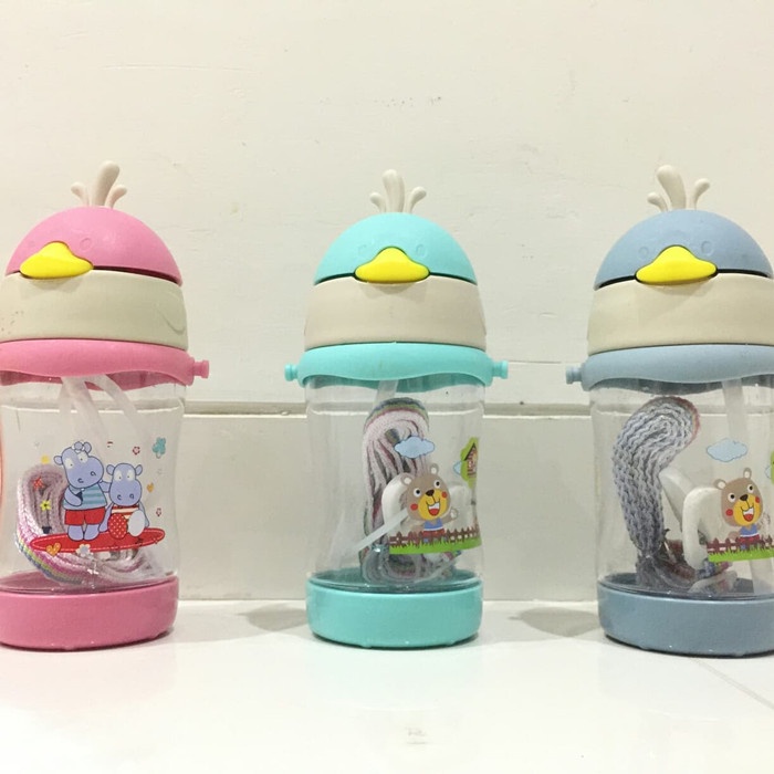 Jual NEW Botol Air Minum Anak Duckling 250ml / Botol Minum Anak ...