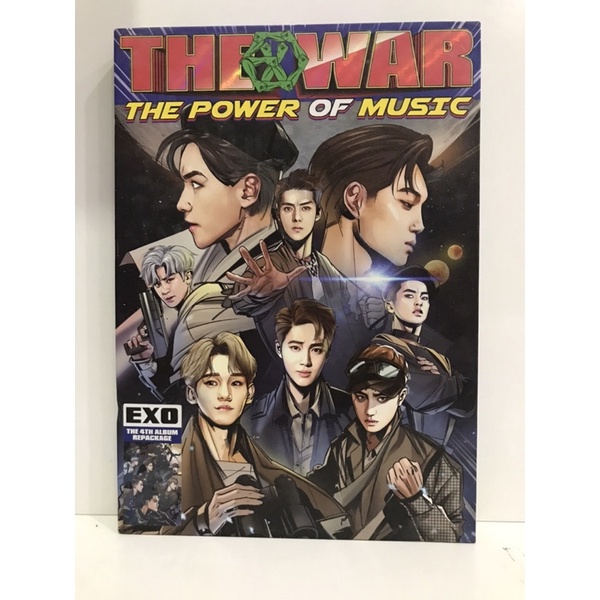 Jual EXO THE WAR : THE POWER OF MUSIC || REPACKAGE ALBUM || ALBUM ONLY | Shopee Indonesia