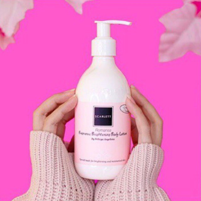 Jual Scarlet Whitening Body Lotion Romansa 100% Original (silahkan cek ...