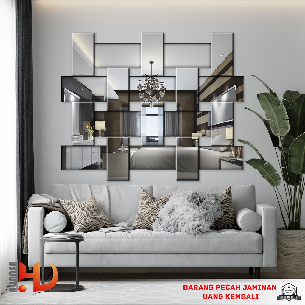 Jual KACA AESTHETIC 10cm x 20cm KACA CERMIN ( KACA ASLI ) | Shopee ...