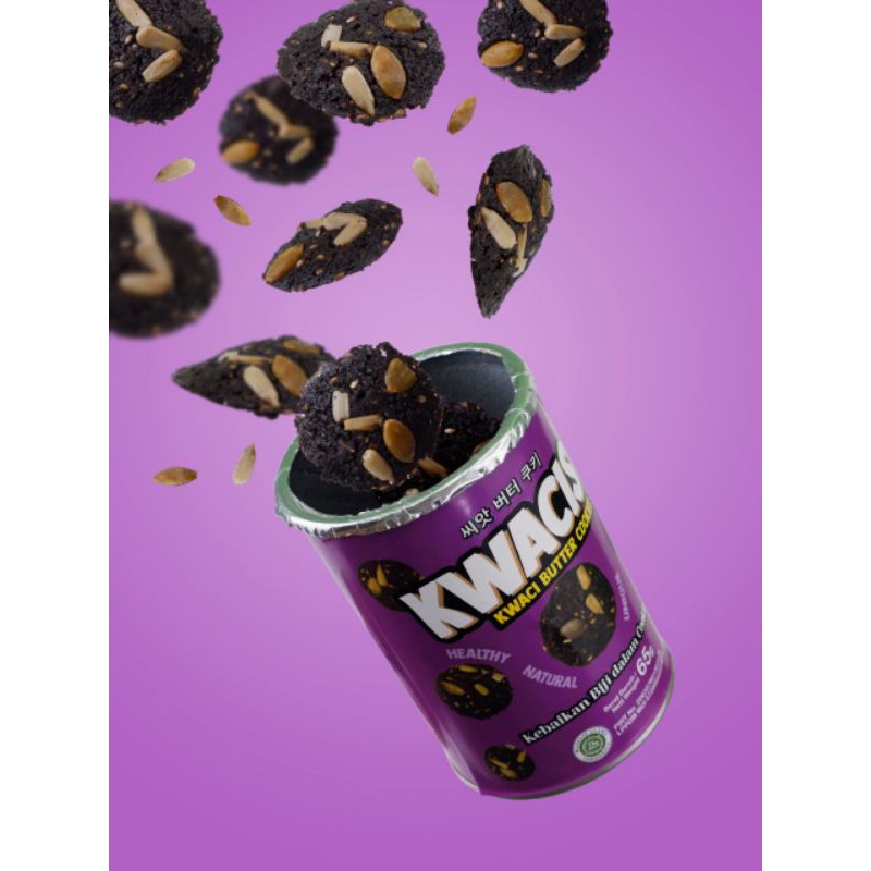 Jual Kwacis Cookies Sehat dengan Biji2an rasa coklat/biskuit/cookies ...
