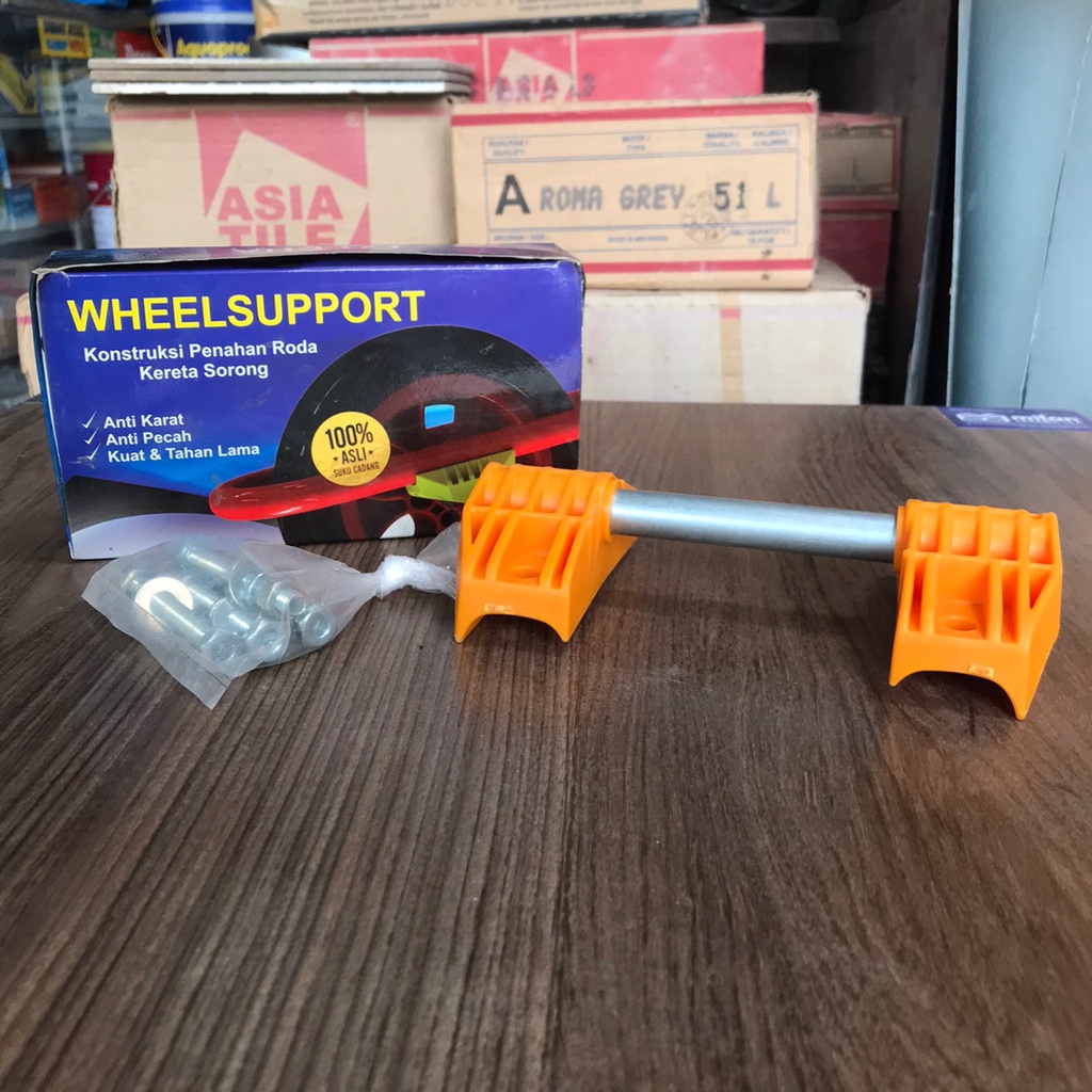 Jual Wheel Support - Konstruksi Penahan Roda Kereta Sorong Kuat & Tahan ...