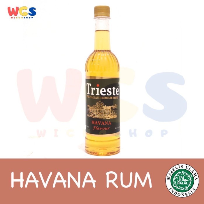 Jual Syrup Trieste Havana / Rum Flavour - Sirup Rasa Rum - 650 ml ...