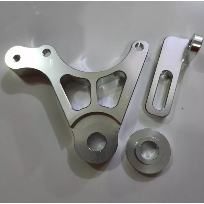 Jual Breket Kaliper 2Piston 2P Belakang Full Cnc Vixion New/ R15 V2/ Mx King | Shopee Indonesia