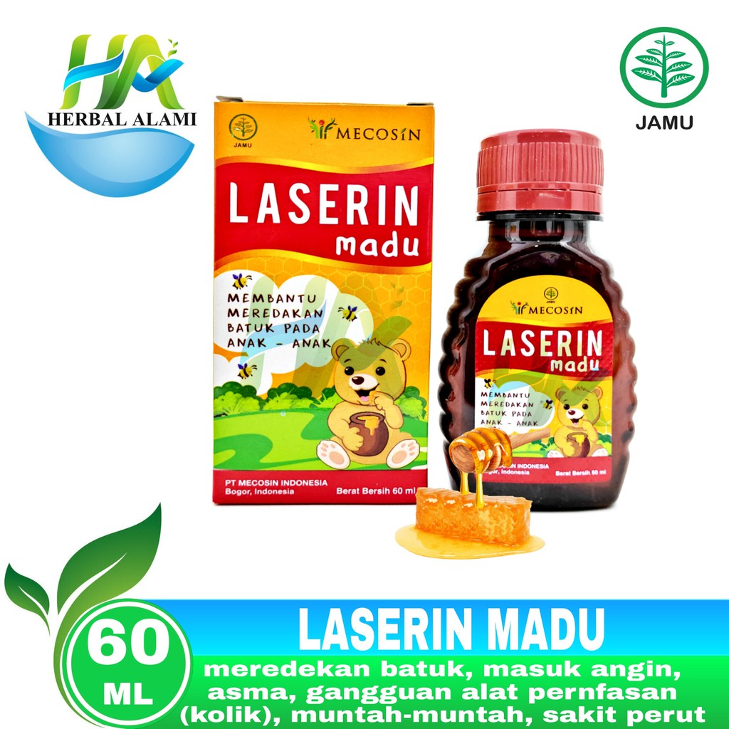 Jual Laserin Madu 60ml - Obat Batuk Anak | Shopee Indonesia
