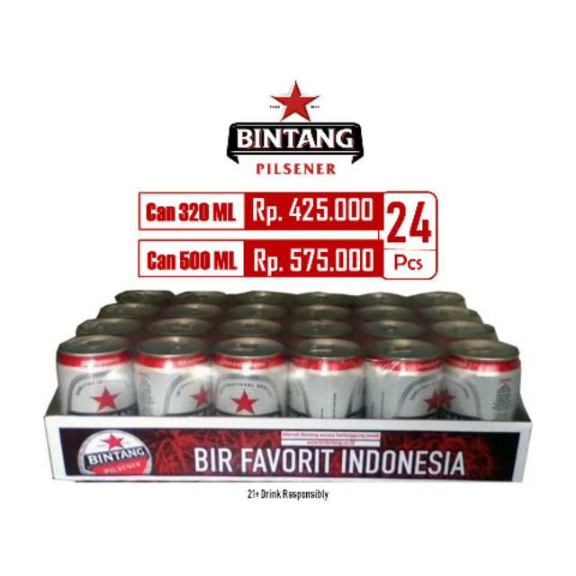 Jual bintang can | Shopee Indonesia