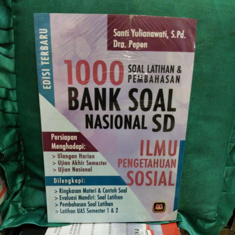 Jual 1000 BANK SOAL NASIONAL SD IPS ( EDISI TERBARU ) | Shopee Indonesia