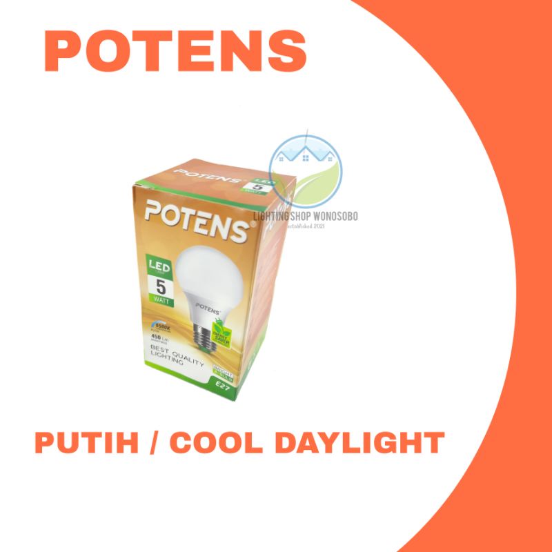 Jual LAMPU BOHLAM LED POTENS 3-23 watt | Shopee Indonesia