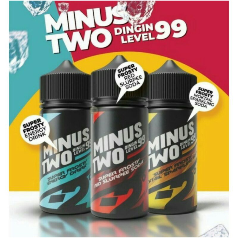 Jual MINUS TWO V1 V2 V3 60ml | Shopee Indonesia