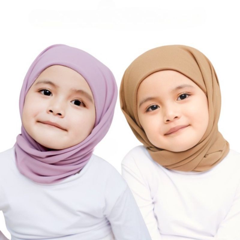 Jual Jilbab / Hijab PASHMINA ANAK SD SMP + INNER / PASHMINA INNER ANAK ...