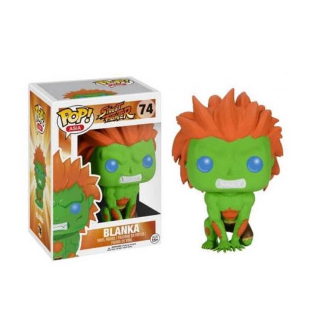 Jual Funko POP Video Games Asia Street Fighter Blanka 74 Figure Blanca Capcom Mainan Toys Rare ...