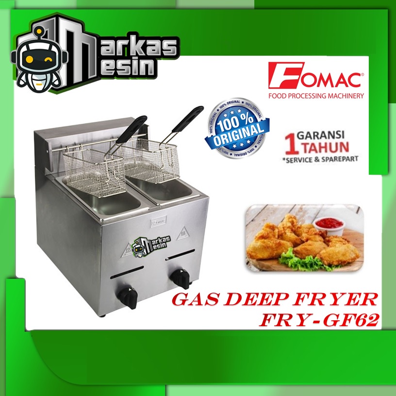 Jual Deep fryer Mesin penggoreng makanan FOMAC FRY-GF62 | Shopee Indonesia