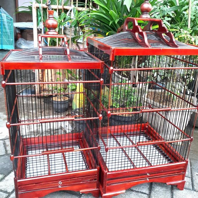 Jual Sangkar burung soloan tiang besi | Shopee Indonesia