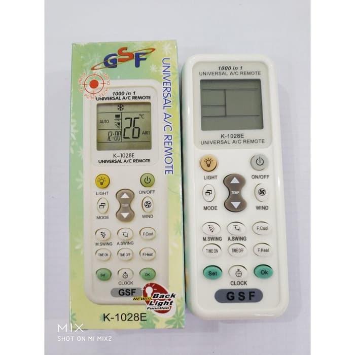 Jual REMOTE AC UNIVERSAL MULTI K-1028 E MIRIP CHUNGHOP | Shopee Indonesia