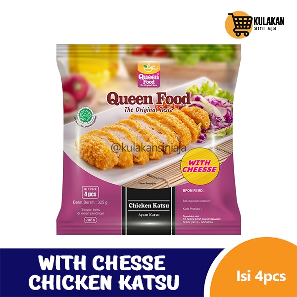 Jual Queen Food With Chesse Chicken Katsu | Shopee Indonesia