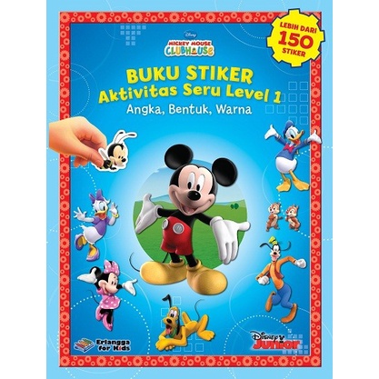 Jual 2000800100 FLAT BUKU MICKEY MOUSE: BUKU STIKER AKTIVITAS SERU ...