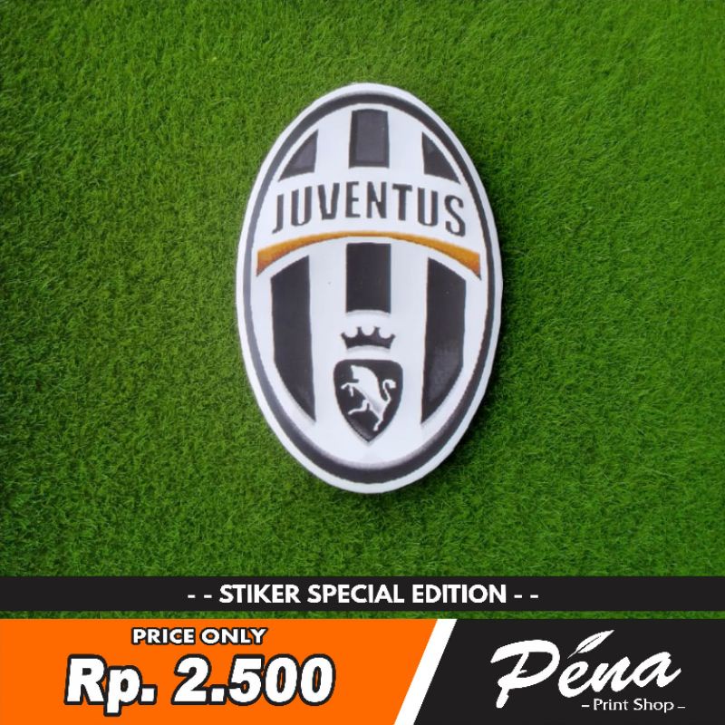 Jual Sticker Stiker Bola Juventus Liga Italia | Shopee Indonesia