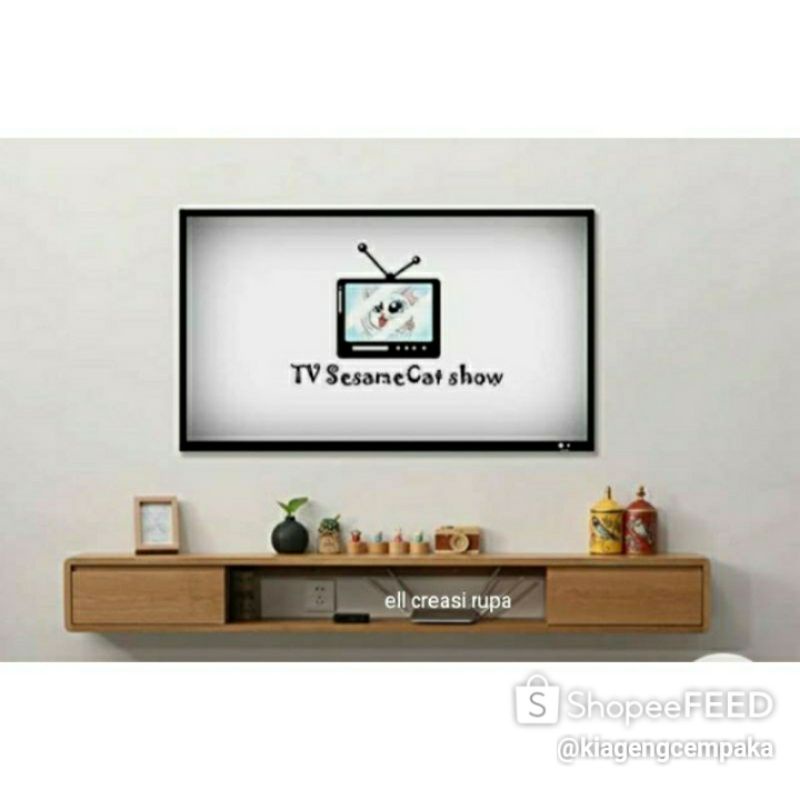 Jual MEJA TV MINIMALIS RAK TV BUFFET TV UKURAN 150 X 25 X 25 CM ...