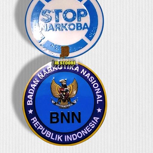 Jual Stiker BNN Stop Narkoba Bulat Timbul / Sticker bnn stop narkoba ...