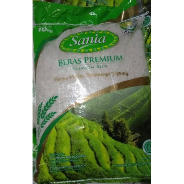Jual Harga Promo Beras Premium Sania 10 kg | Shopee Indonesia