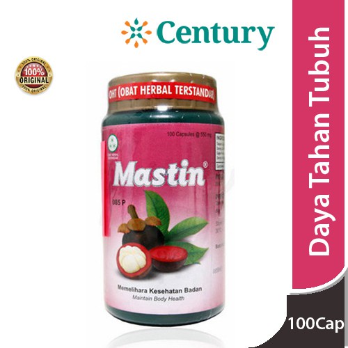 Jual Mastin 550mg 100 Kapsul / Anti Oksidan / Suplemen / Vitamin / Daya ...