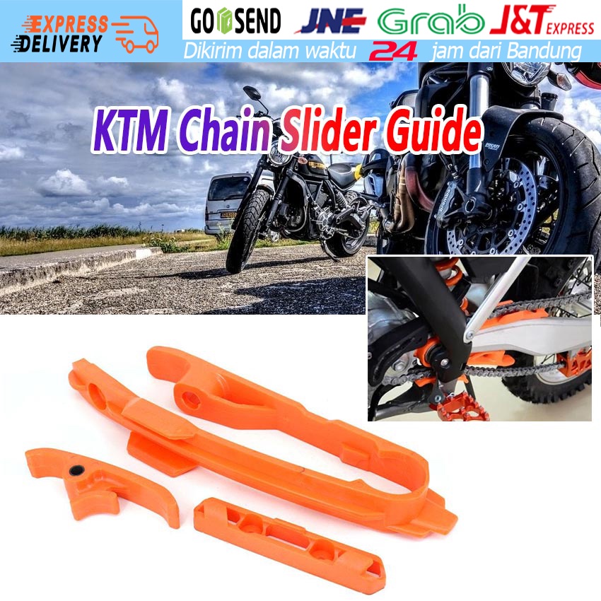 Jual KTM Chain Slider Guide / Bantalan Rantai Chain Slider Swing Arm ...