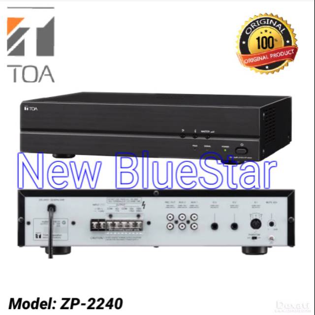 Jual Amplifier TOA ZP 2240 Original 240Watt | Shopee Indonesia