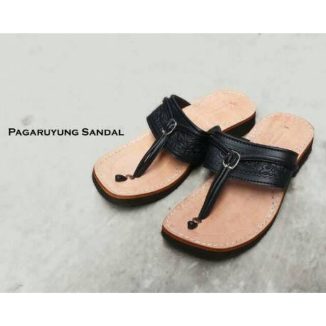 Jual Sandal Kulit Datuk khas Minang | Shopee Indonesia