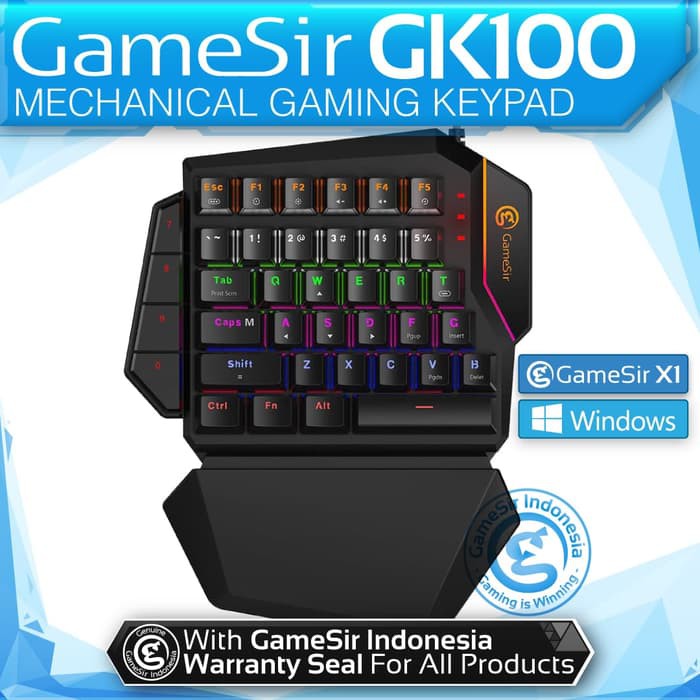 Jual GameSir GK100 Mechanical PC Gaming Keypad for FPS Games AG1008 ...