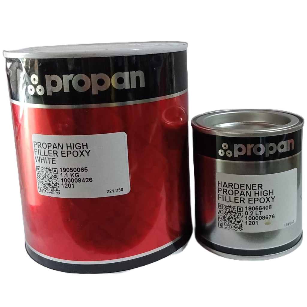 Jual epoxy filler propan white black grey | Shopee Indonesia