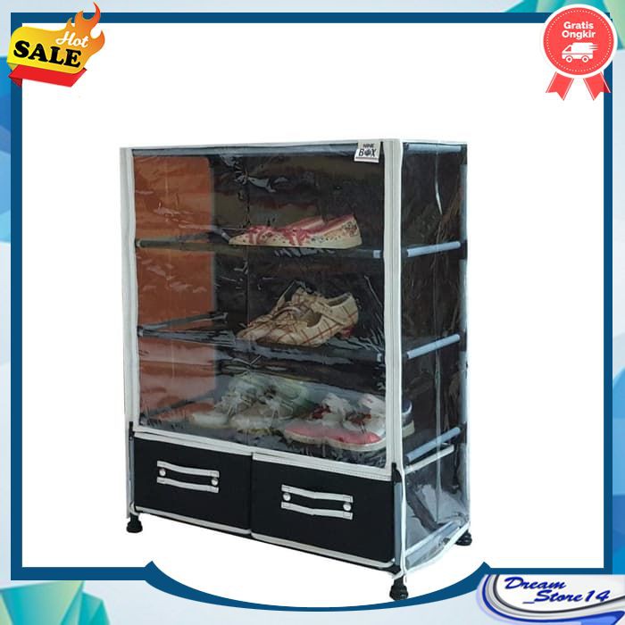 Jual Rak jilbab / storage penyimapanan hijab rak Hijab / rak mukena ...