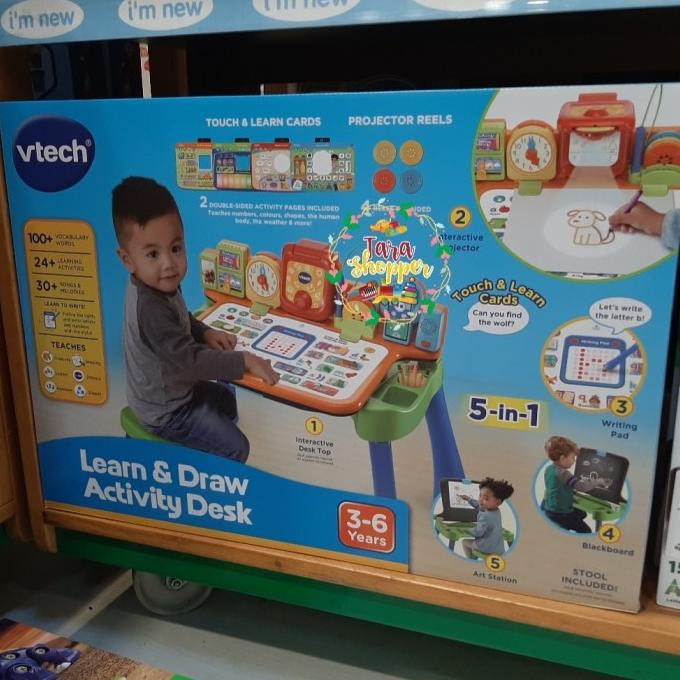 Jual Vtech touch and learn activity desk deluxe table | Shopee Indonesia