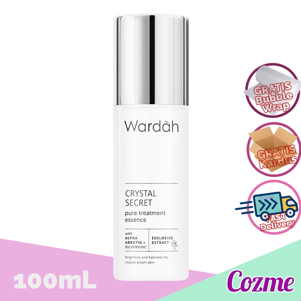 Jual WARDAH CRYSTAL SECRET Pure Treatment Essence 100mL | Shopee Indonesia