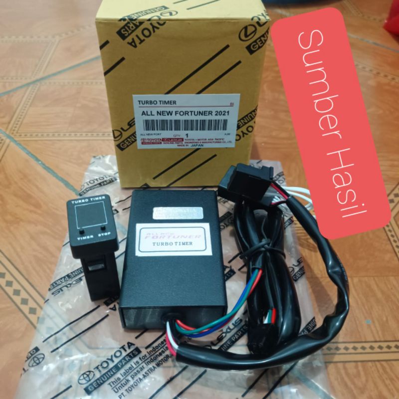 Jual TURBO TIMER ORIGINAL TOYOTA ALL NEW FORTUNER 2021 GR SPORT PLUG ...
