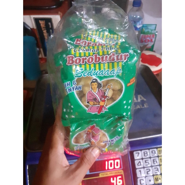 Jual Borobudur Camilan Pillus Jajanan Medan 1 pack (20 bungkus/sachet ...