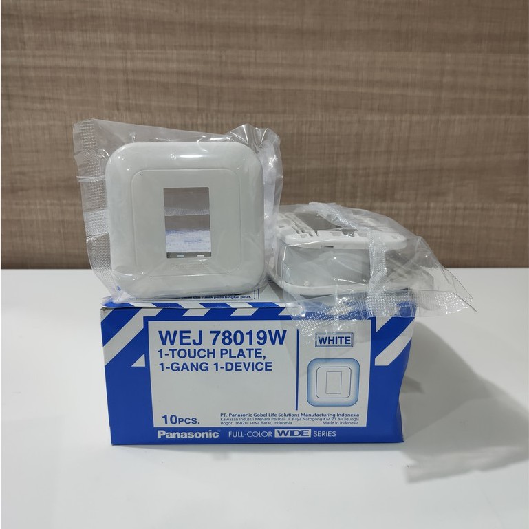 Jual Panasonic Frame Engkel 1 Gang 1 Device White (WEJ-78019W) | Shopee ...
