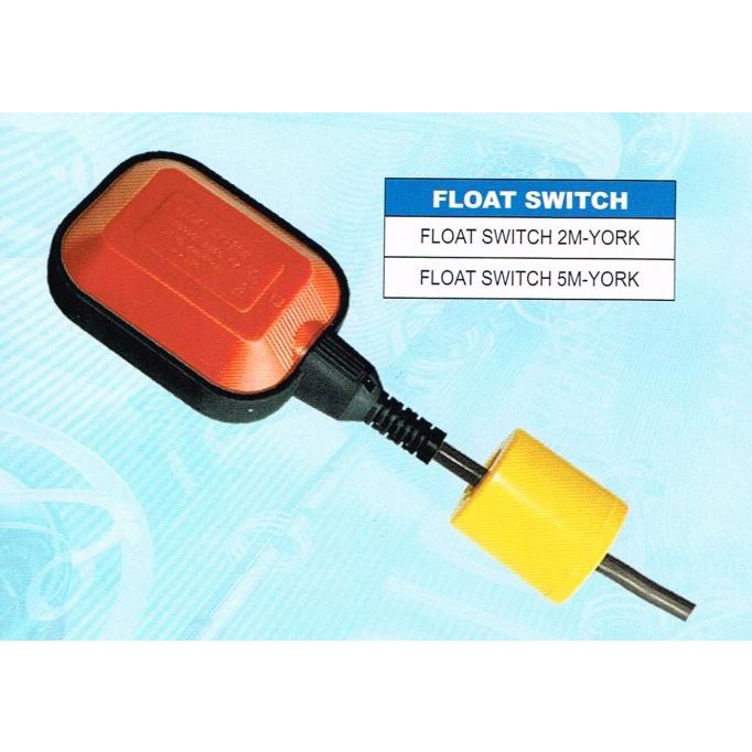 Jual float / floating switch york kabel 2 m / 2 meter TERUJI Kode 1229 ...