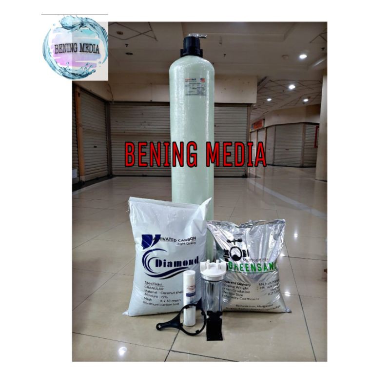 Jual PAKET FILTER AIR SUMUR / RUMAH TANGGA / FILTER AIR BAU / KOTOR ...