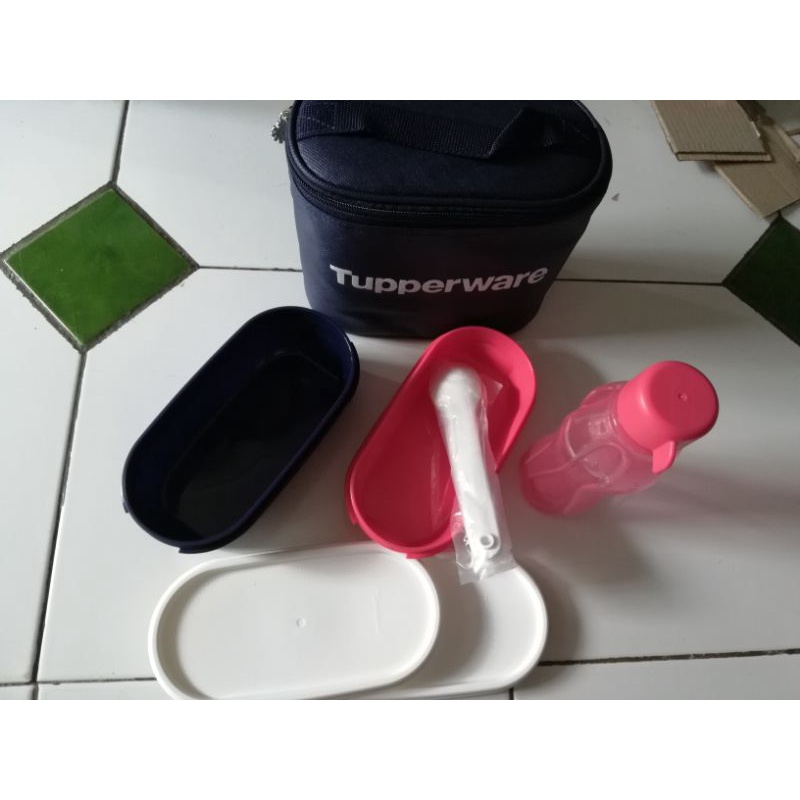 Jual Locknlock tupperware bento set lunch box set | Shopee Indonesia
