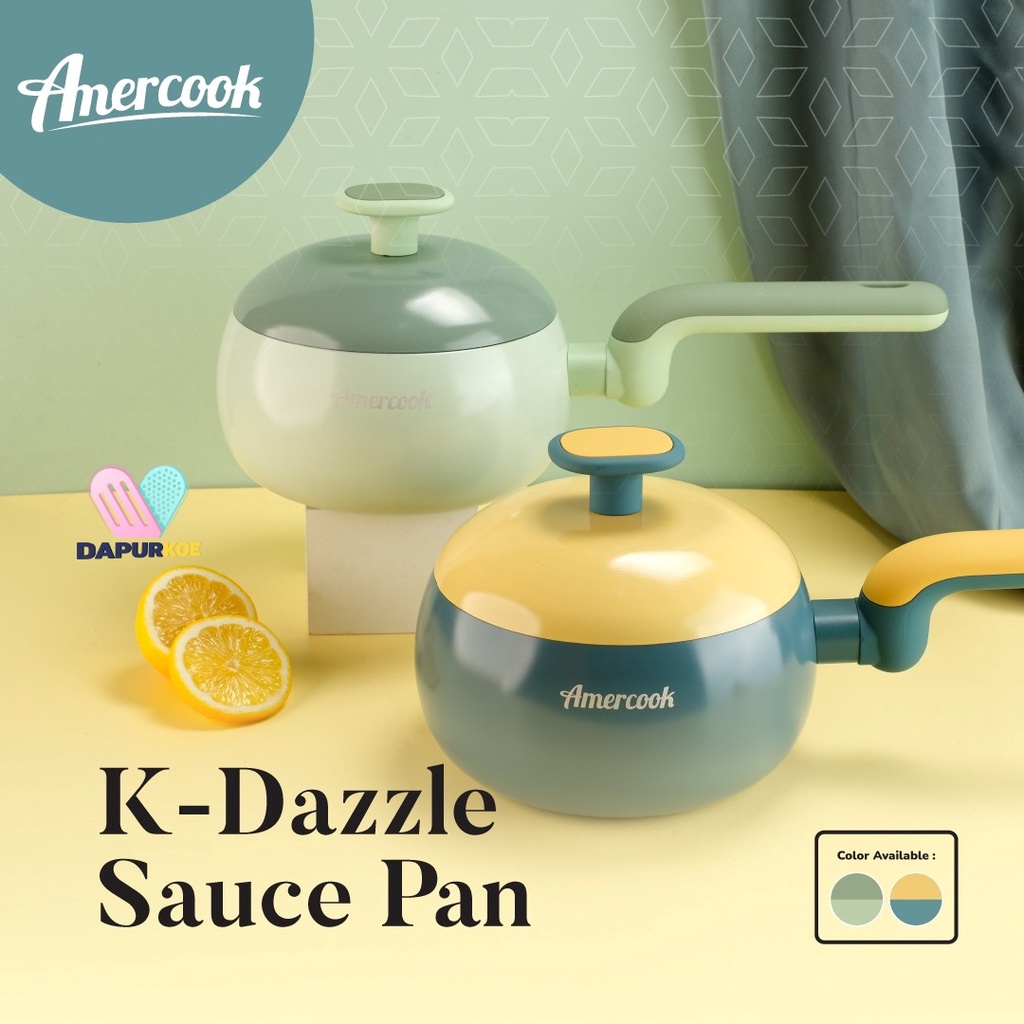 Jual Amercook Panci Susu Dazzle Sauce Pan 16 Cm | Shopee Indonesia