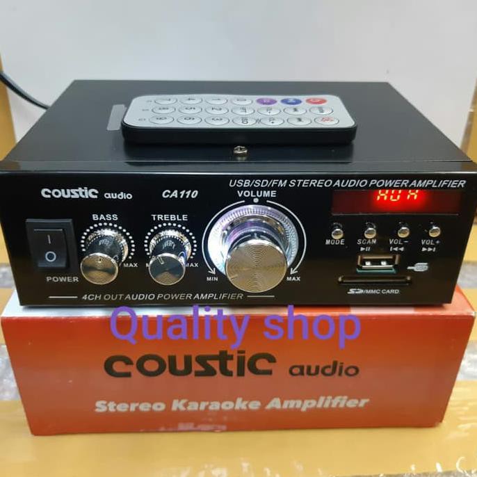 Jual Ampli Mini Coustic CA-108 Usb Sd Radio Ac/Dc CUCI GUDANG | Shopee Indonesia