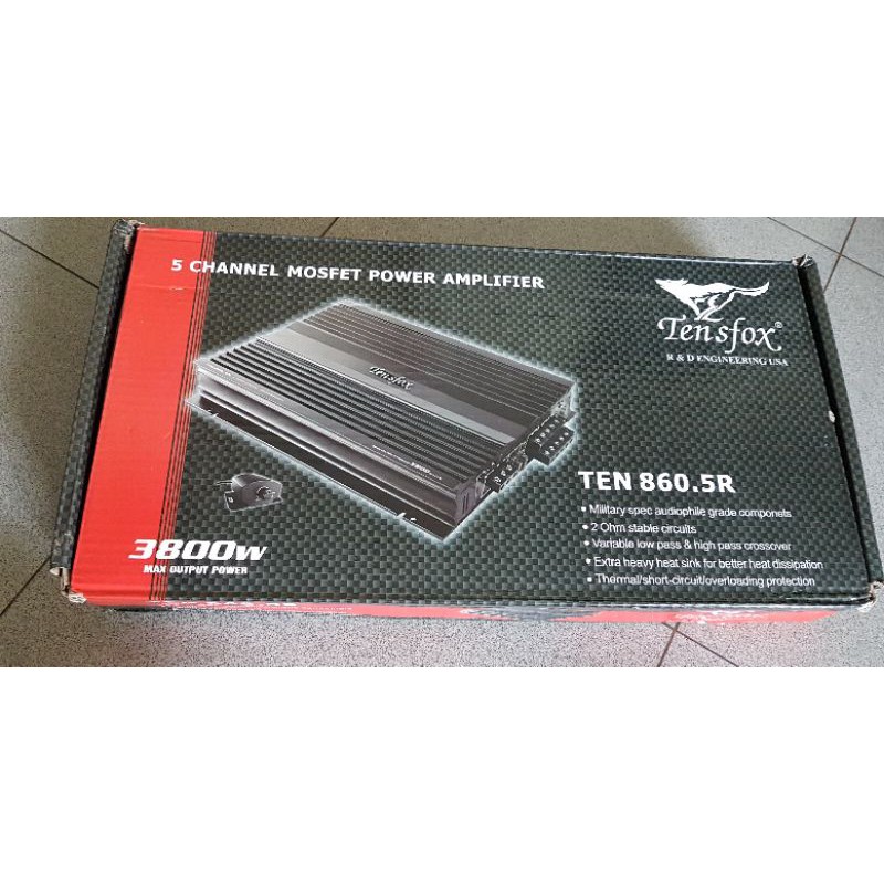 Jual Power Amplifier mobil 5 Channel / 6 Channel | Shopee Indonesia