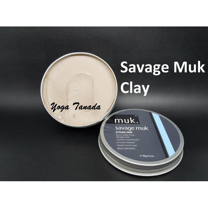 Jual BAYAR DITEMPAT]] Pomade Savage Muk Styling Mud Hairmud Matte ...