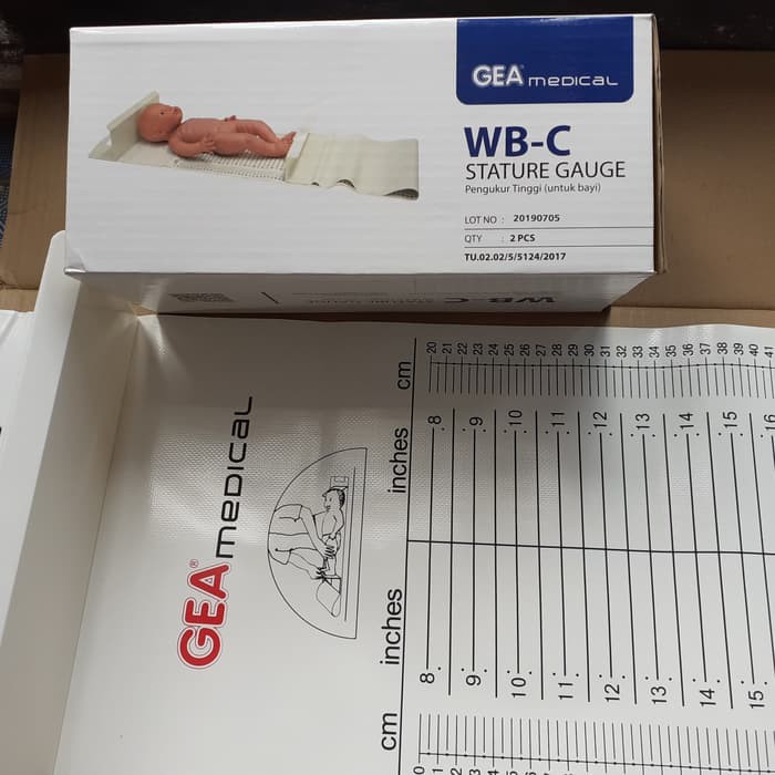 Jual Alat Ukur Panjang/Tinggi Bayi wbc WBC Pengukur Tinggi Bayi ...