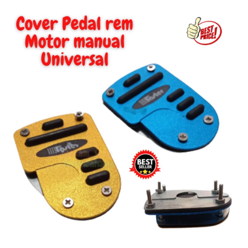 Jual cover pedal rem motor manual tebal dan kuat variasi universal all ...