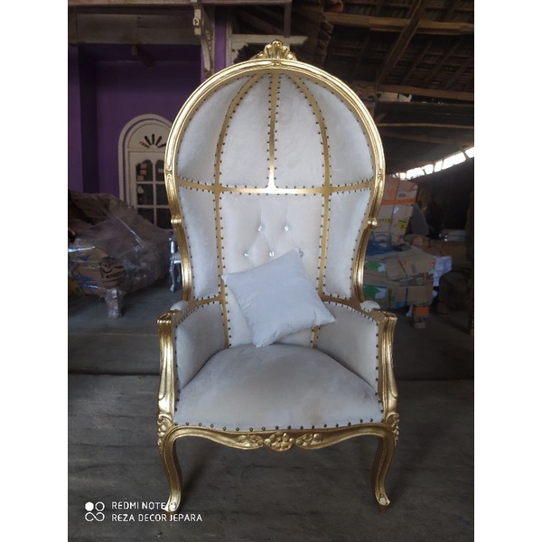 Jual kursi balon/kursi balon jati/kursi cantik/kursi photo booth/kursi ...