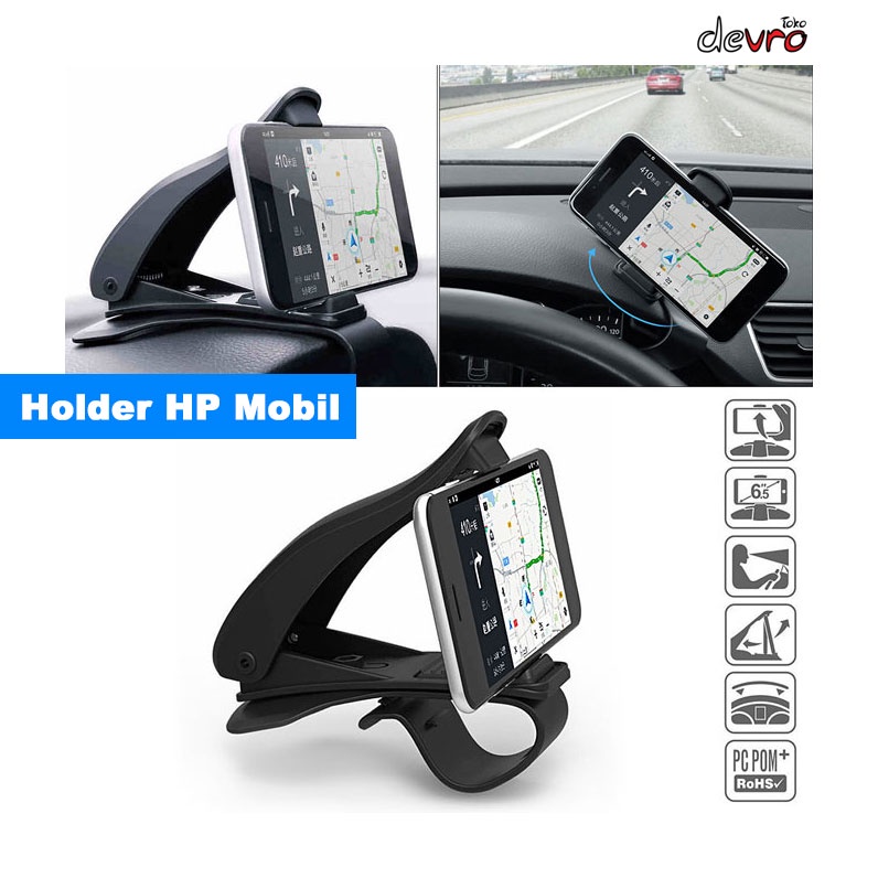 Jual Holder HP Mobil - Mount Holder Smartphone Mobil 360 - SEAMETAL ...